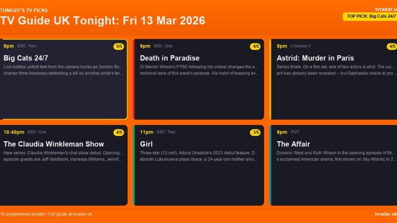 TV Guide UK | Freeview & Sky | What's On TV Tonight