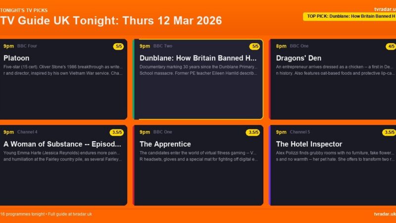 TV Guide UK | Freeview & Sky | What's On TV Tonight